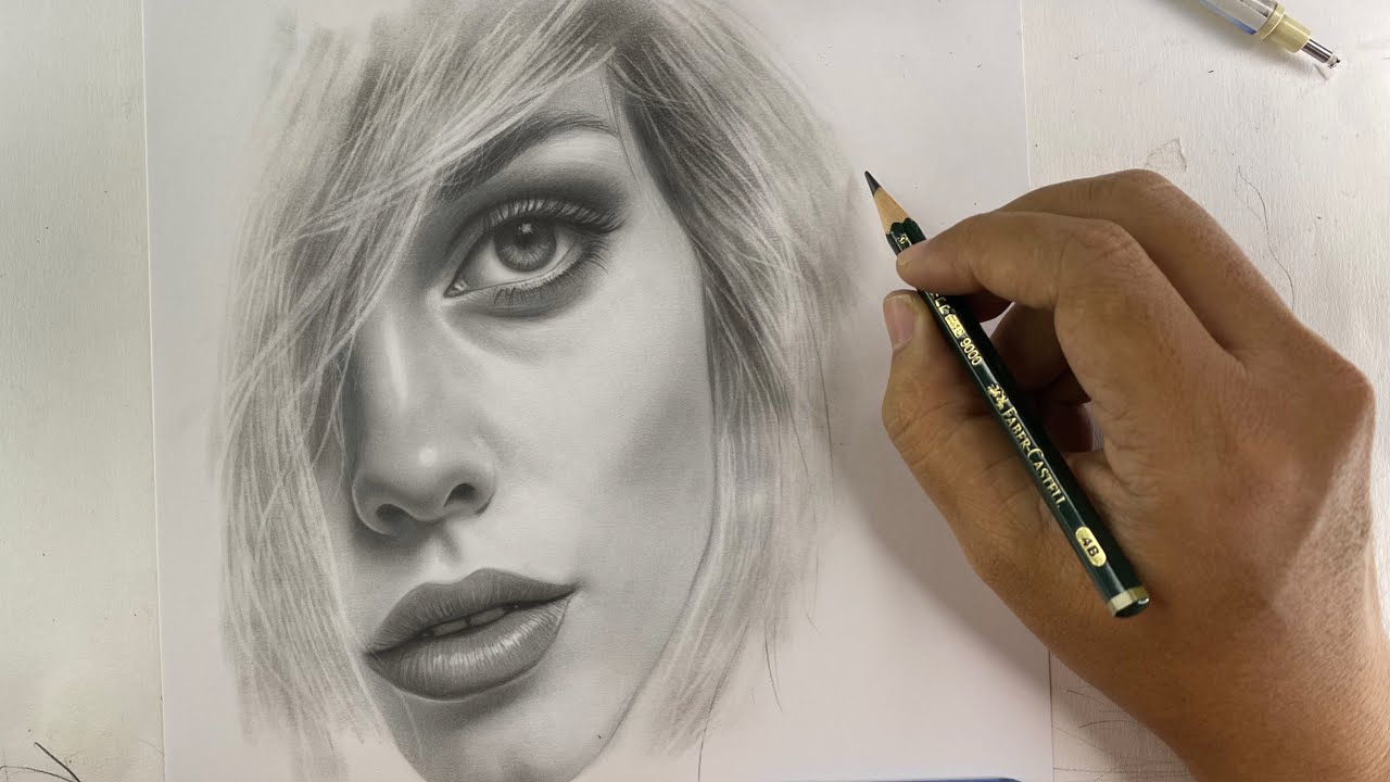 The Magic of the 4B Pencil – Creating Stunning Art - YouTube