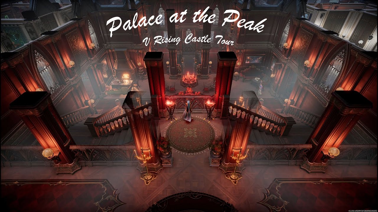 V Rising Castle Tour — Palace at the Peak - YouTube