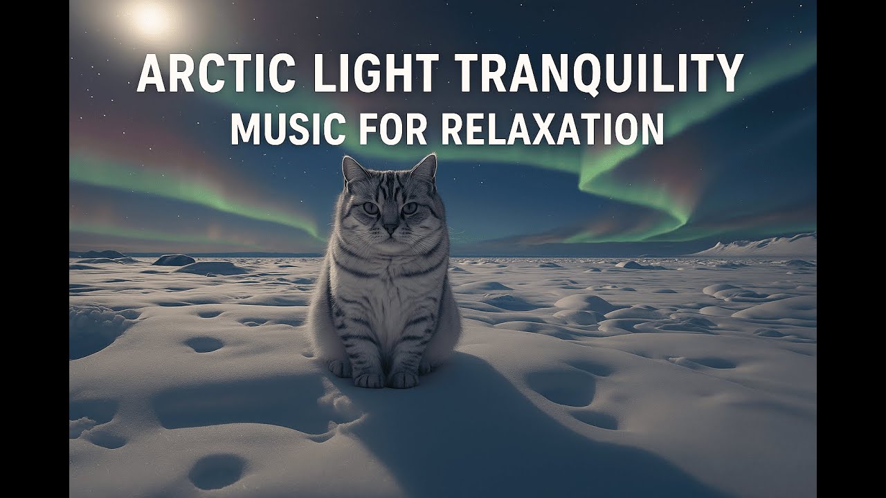 Arctic Light Tranquility ️ | Soothing Music for Calm, Focus ...