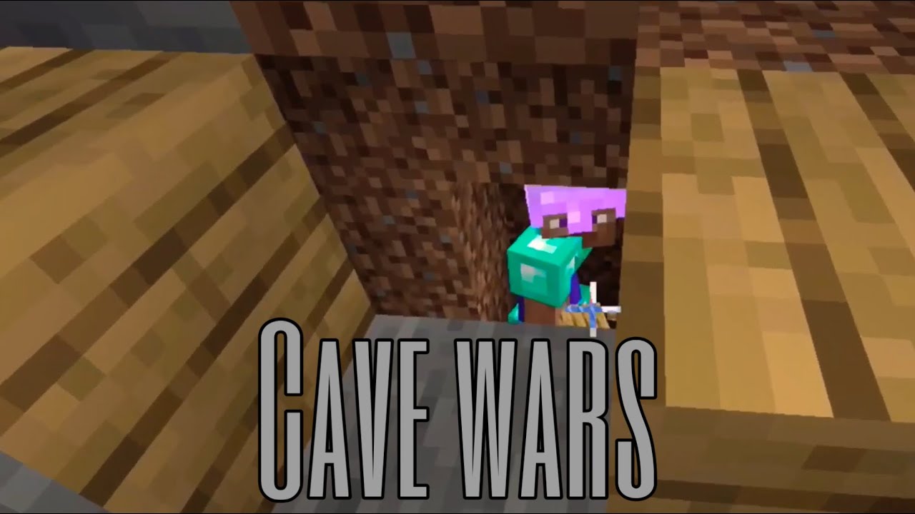 Cave wars in Minecraft - YouTube