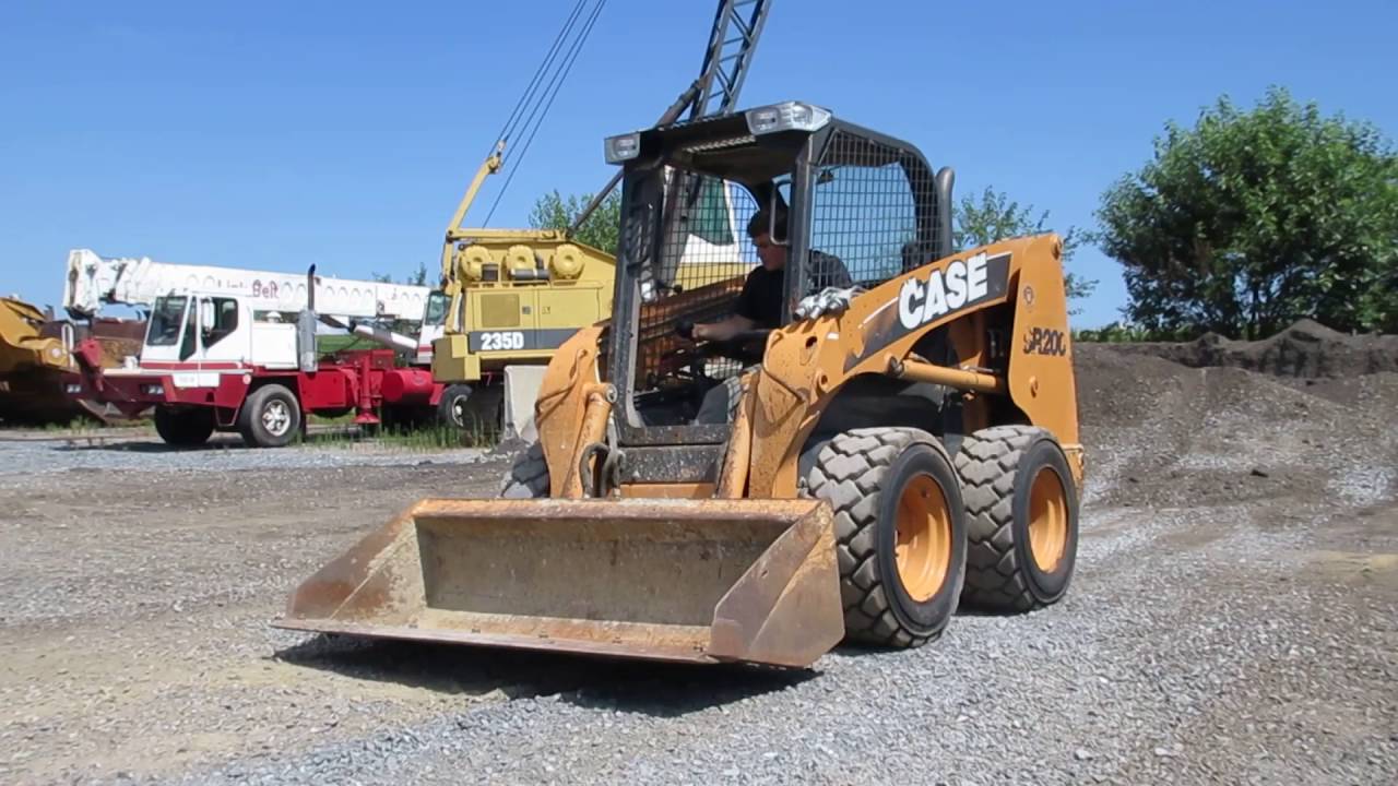 2011 CASE SR200 SKID LOADER - S#18978 - YouTube