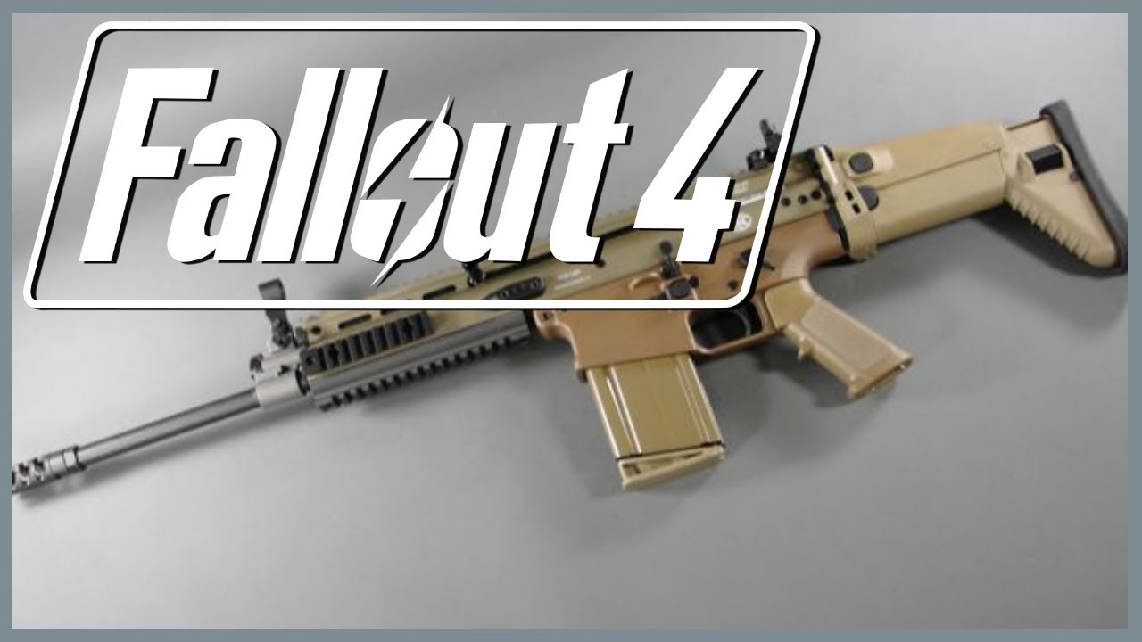 SCAR-L Mod | Fallout 4 Mods - YouTube