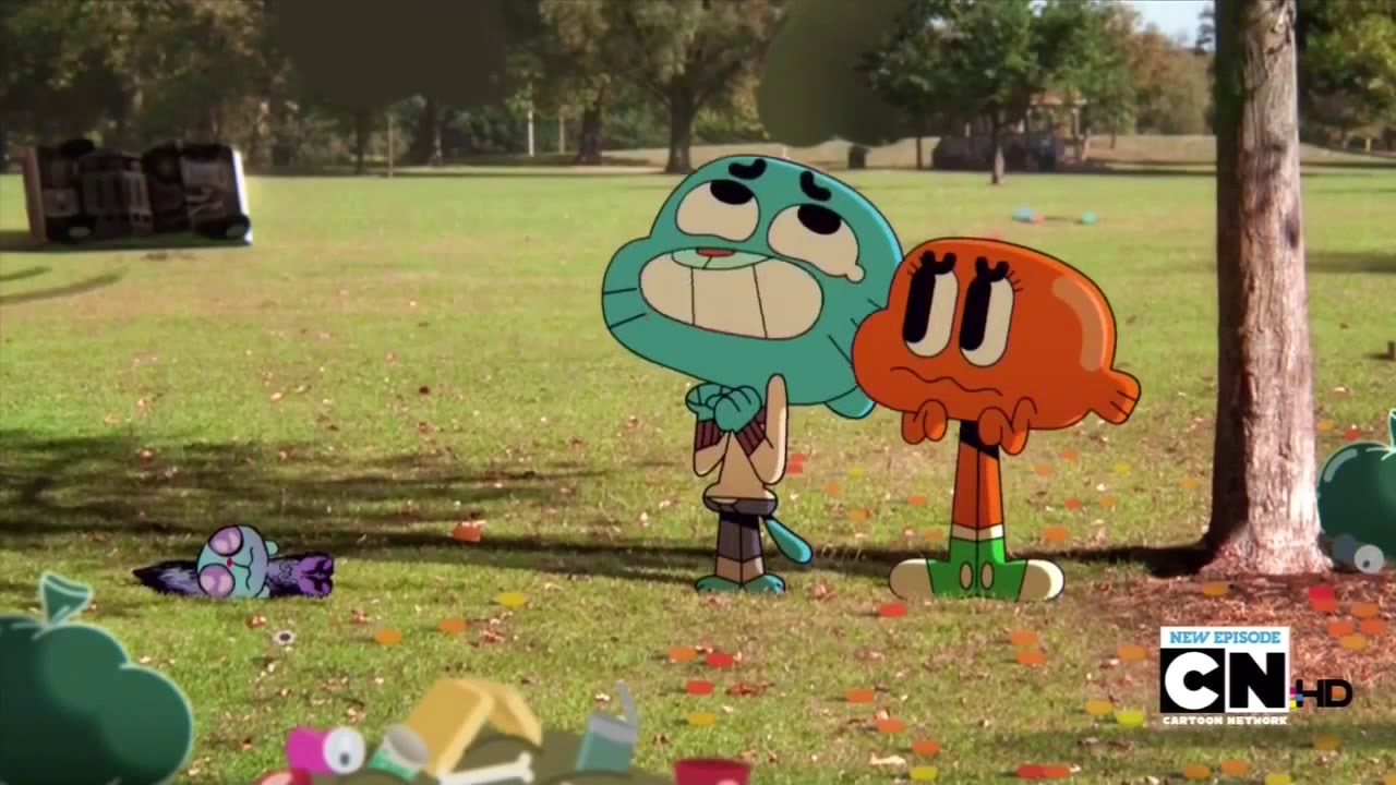 The amazing world of Gumball Crying Gumball And Darwin - YouTube