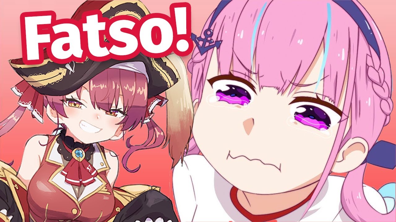 Marine Keeps Calling Aqua "Fat" - YouTube