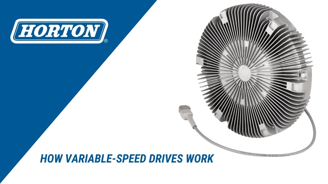 How variable-speed fan drives work - YouTube