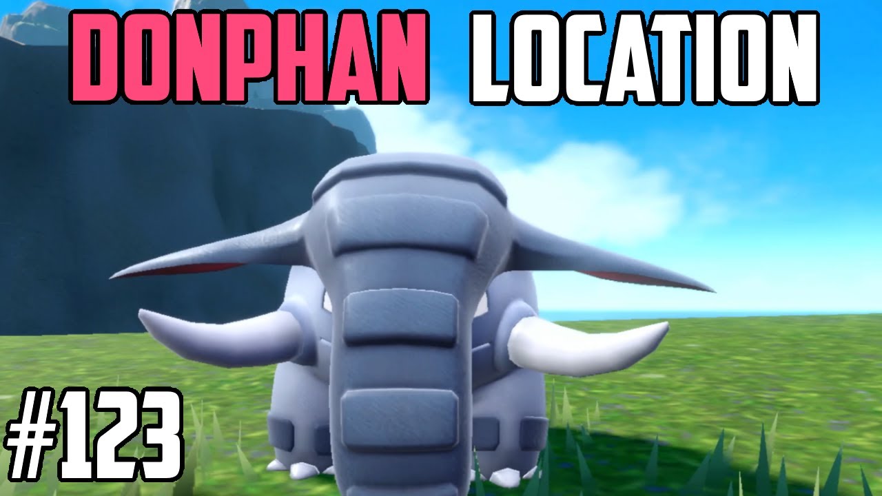 How to Catch Donphan - Pokémon Scarlet & Violet - YouTube