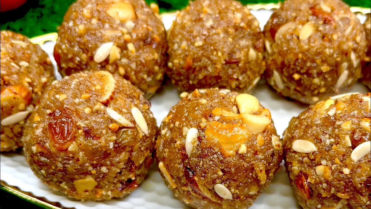 नारियल के लड्डू |Tasty Coconut Laddu recipe| No Sugar Coconut Mixed ...
