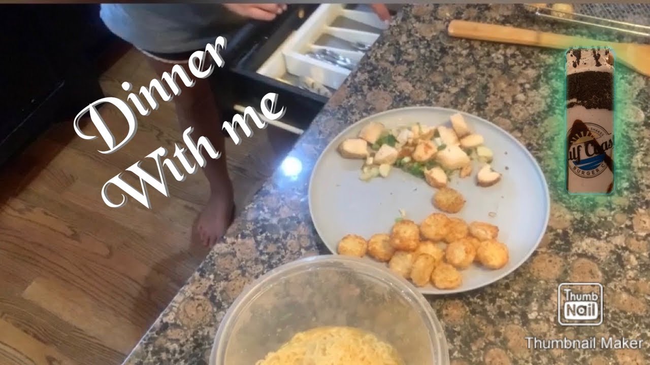 Dinner with me - YouTube