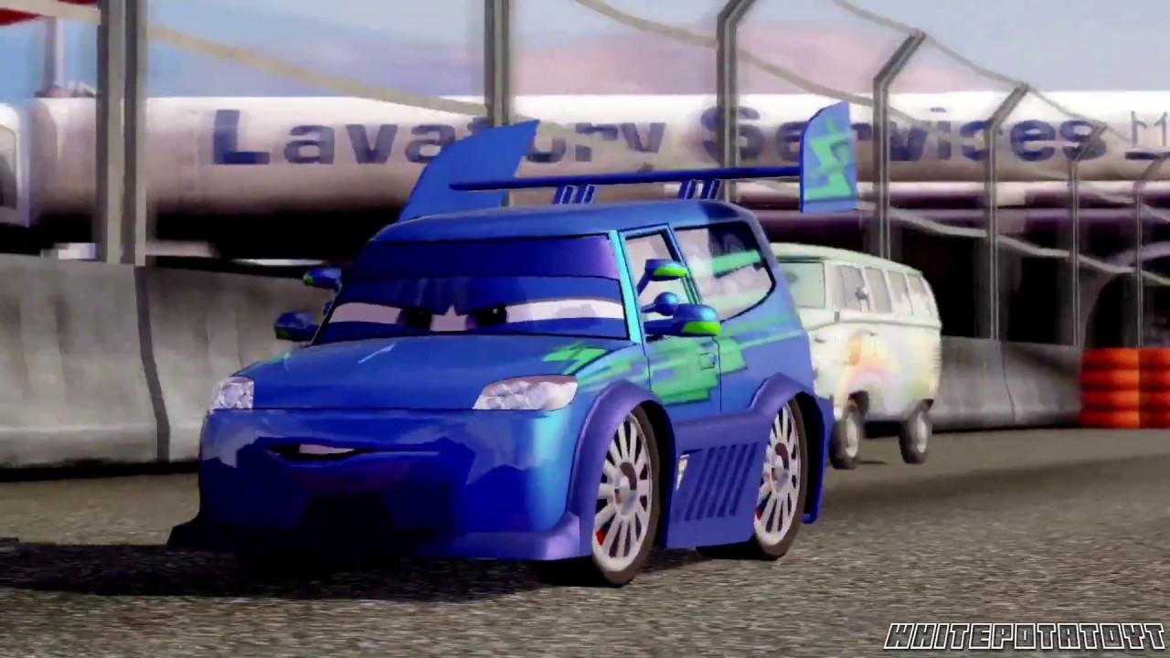 Cars 2: The Video Game | DJ - Runway Tour! | WhitePotatoYT! - YouTube