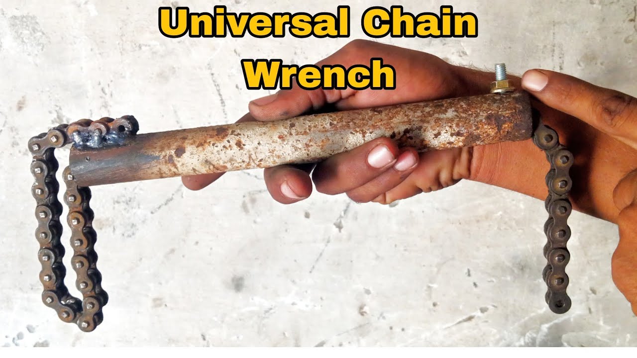How to make Universal wrench with Chain | Genius Inventions #viral # ...