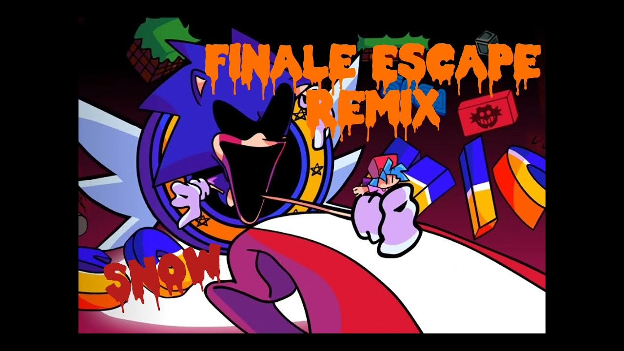 Friday Night Funkin': Vs. Sonic.exe - Finale Escape [Remix] - YouTube
