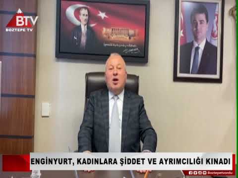ENGİNYURT, KADINLARA ŞİDDET VE AYRIMCILIĞI KINADI