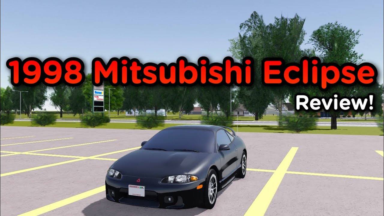 1998 Mitsubishi Eclipse Review! - Roblox Greenville - YouTube
