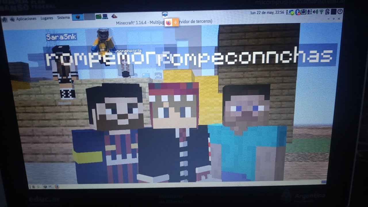 MInecraft¡¡ Skaywars,bedwars y escondite Junto a rompemono(ismael) y ...