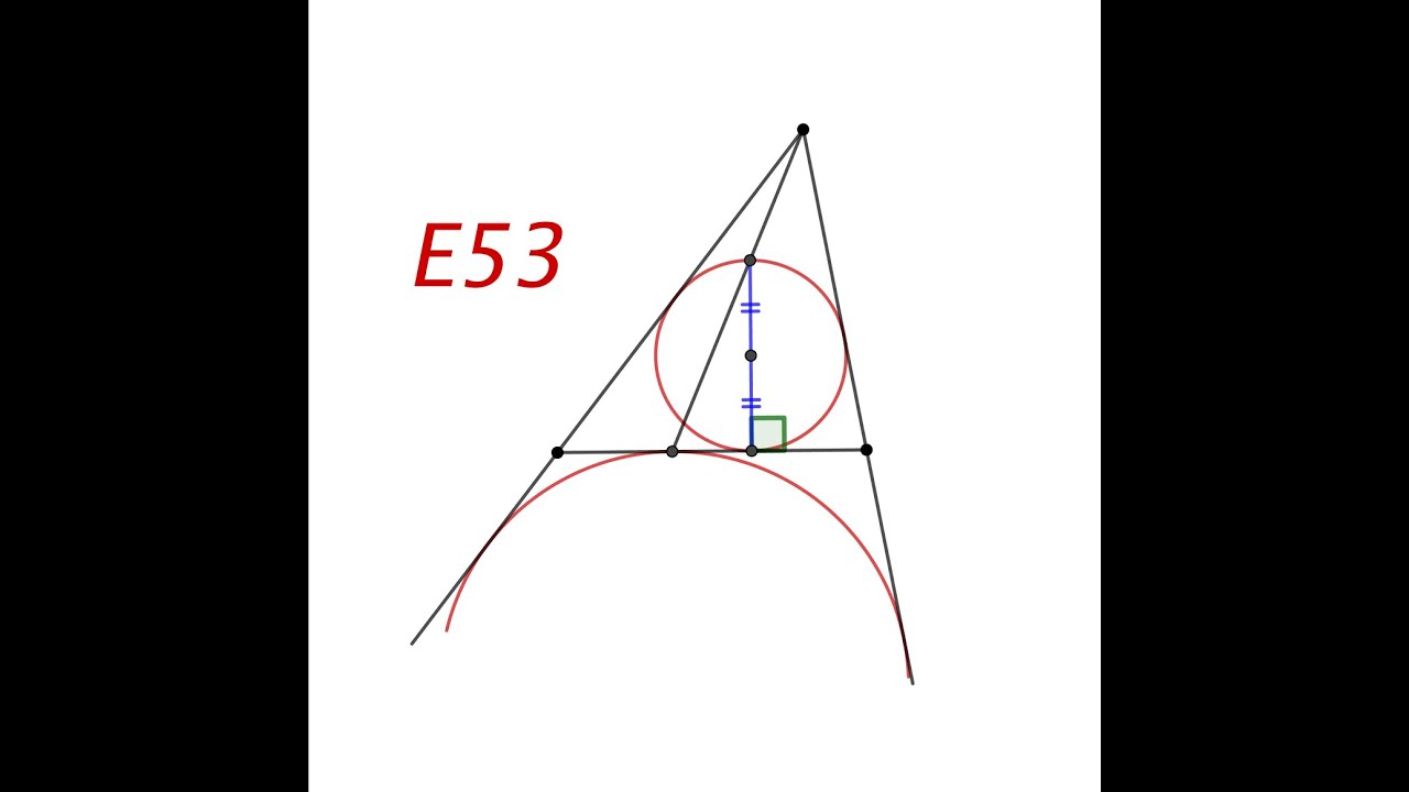 Element 53. The Incircle-Excircle Homothety | Elements in Geometry for ...