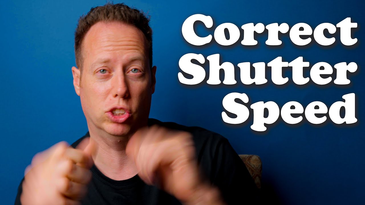 What is the Best Shutter Speed for Video Explained - Camera Basics ...