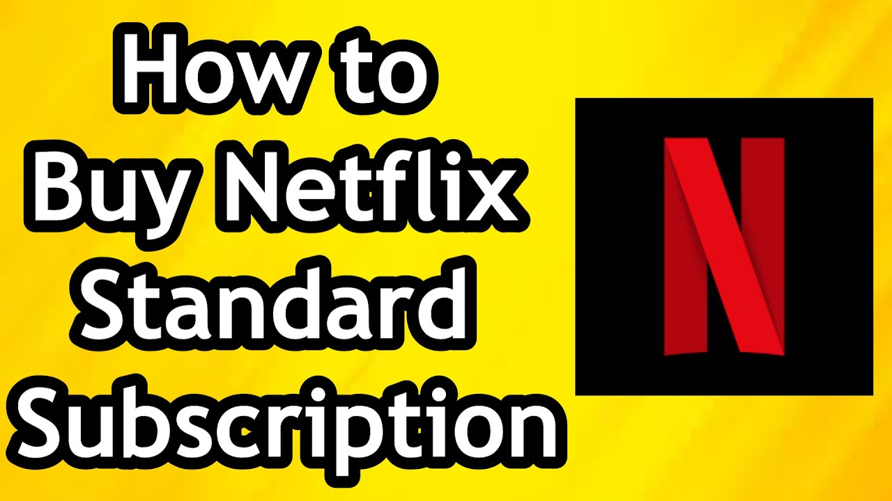 How to Buy Netflix Standard Subscription on Android Phone - YouTube