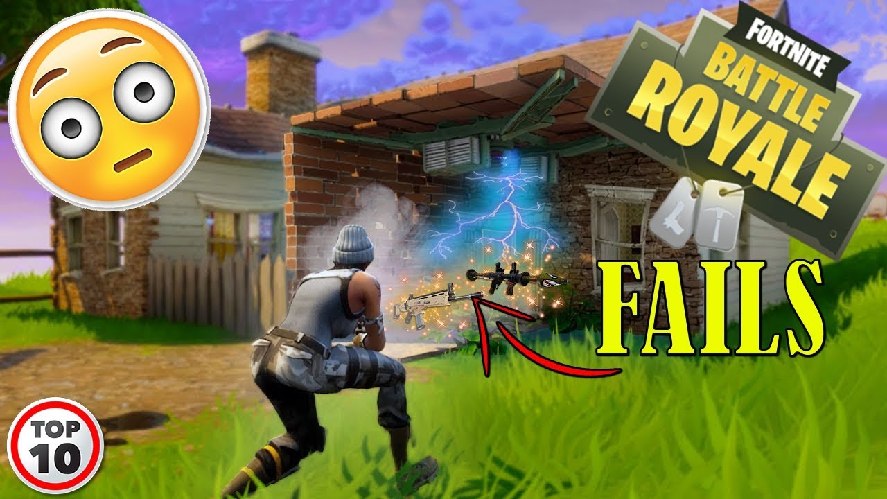 Top 10 INSANE Fortnite Fails - YouTube