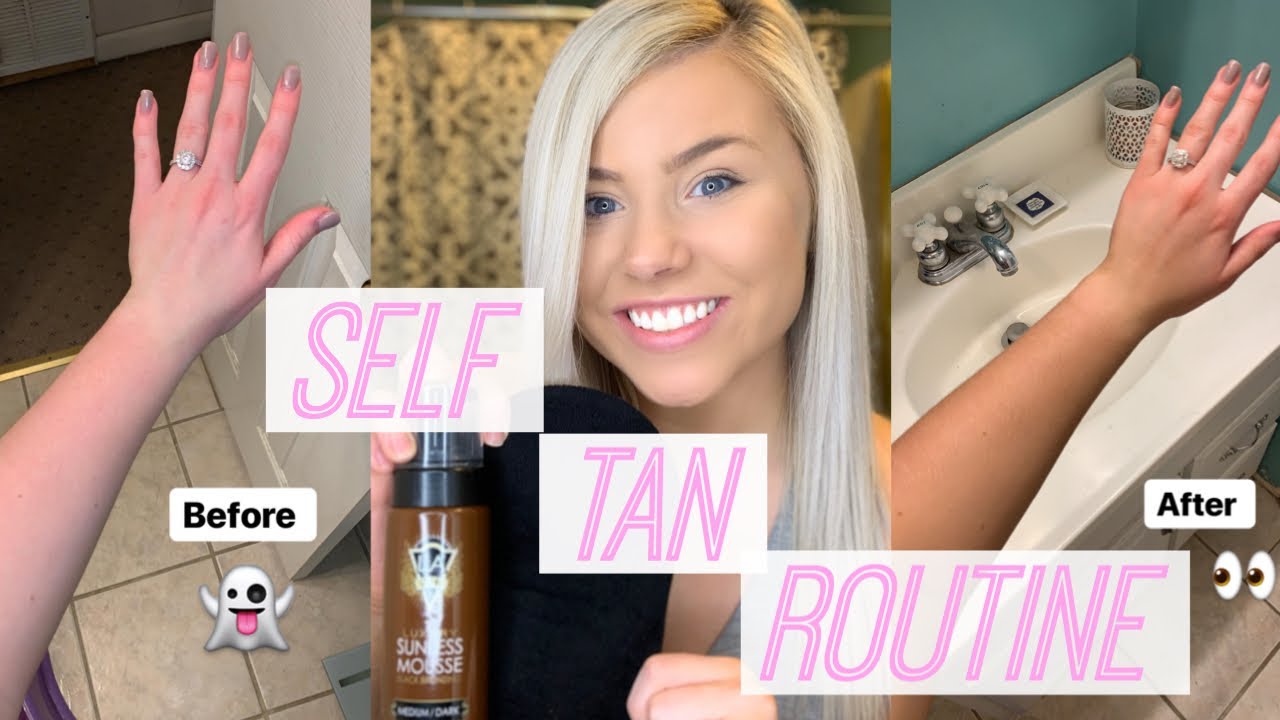 My Self-Tanning Routine 2019 | Brittany Johnson - YouTube