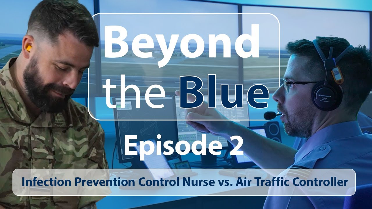 RAF Air Traffic Controller & Infection Prevention Control Nurse swap ...