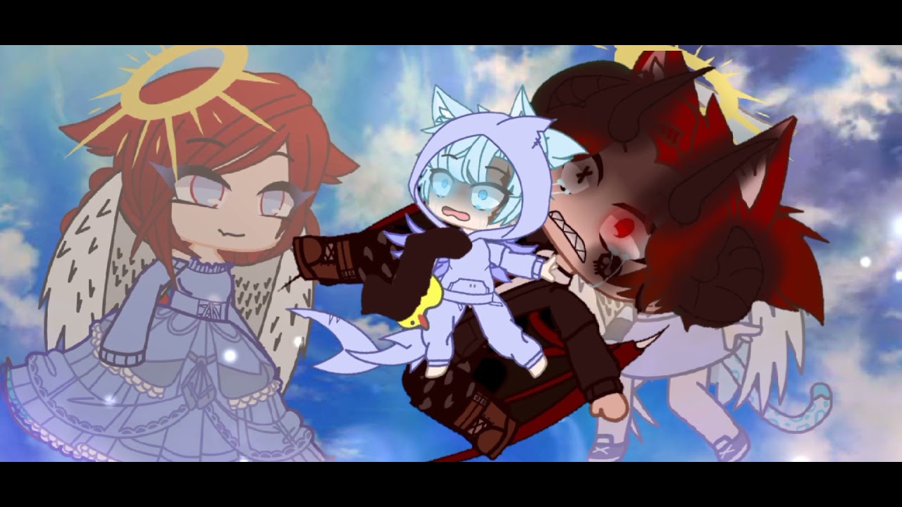 meme "fake demon and angel" - YouTube