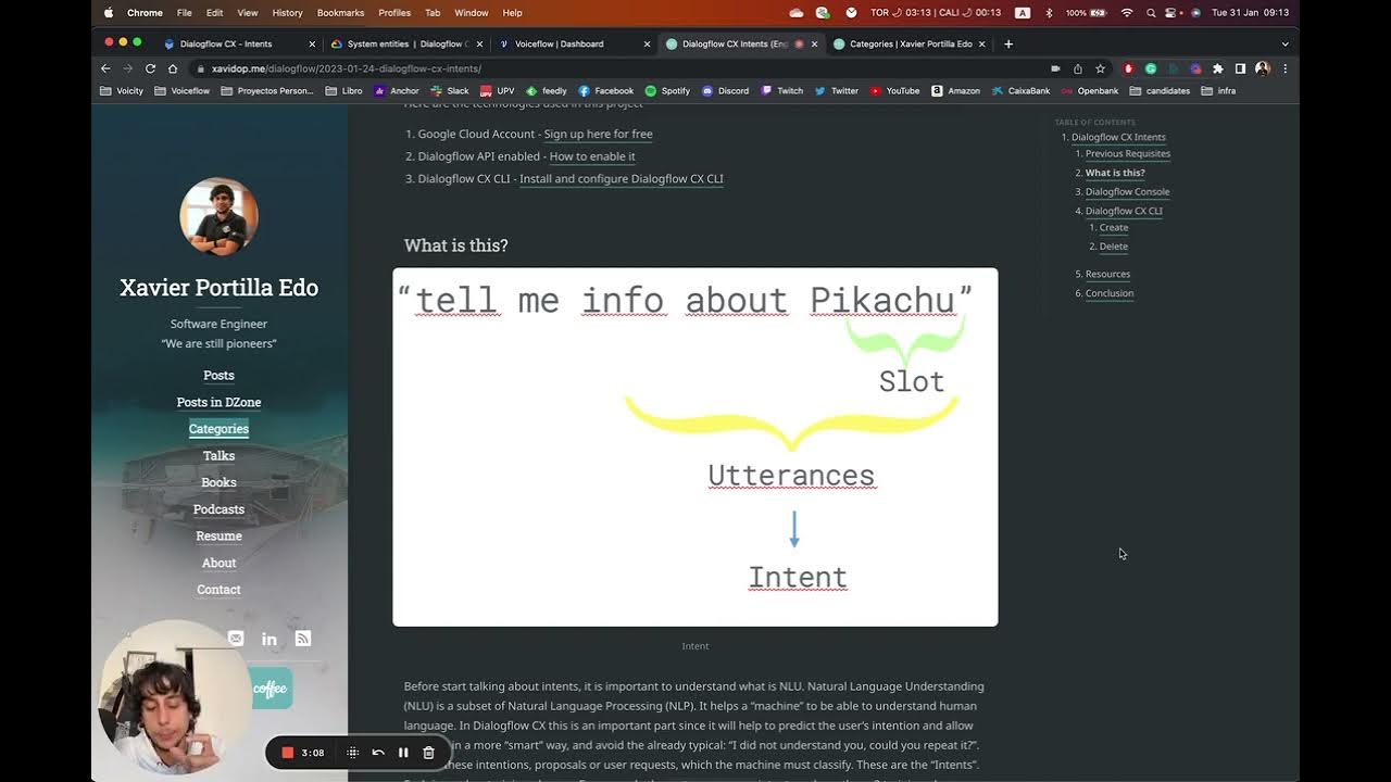 [English] Dialogflow CX Intents - YouTube