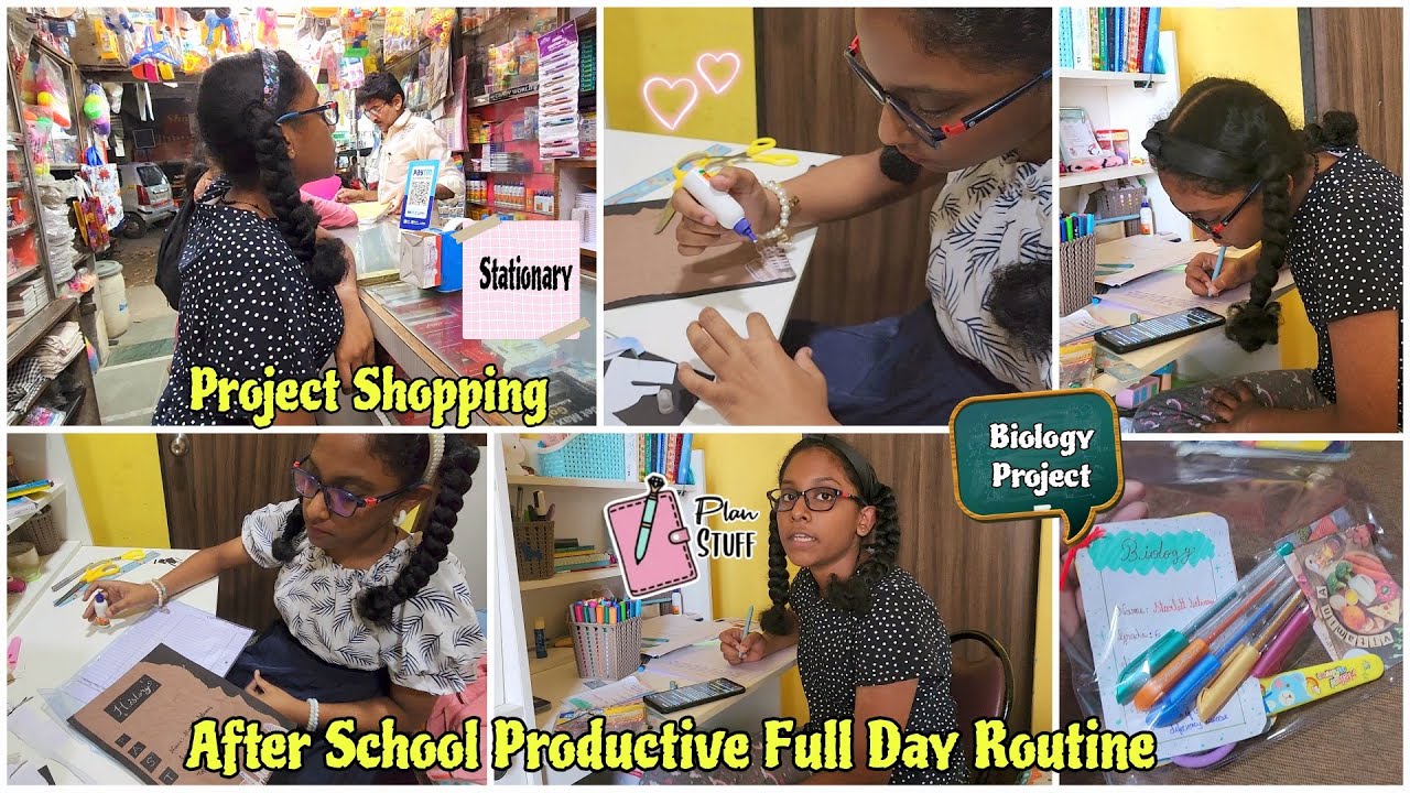 Starlett Productive After School Routine*ICSE 6th Grader* Biology ...