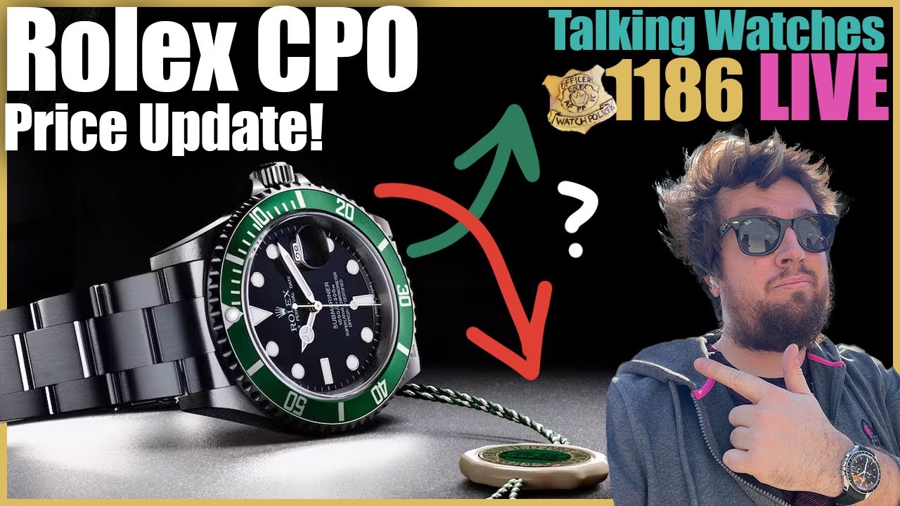Let's talk Rolex CPO Pricing Update + Roman Sharf Origin Story (bring ...