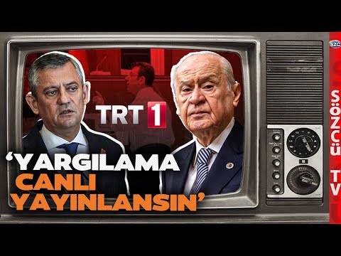 Devlet Bahçeli'den Gündem Olacak TRT & İmamoğlu Çıkışı! Özgür Özel El Yükseltti! CHP'den Büyük Hamle