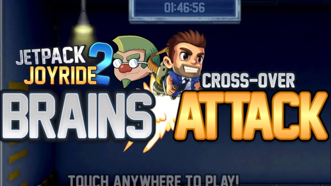 Jetpack Joyride Brains Attack (Soundtrack and Gameplay) - YouTube
