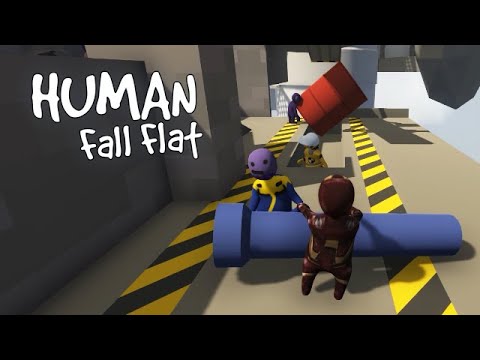 Human Fall Flat - Iron Man and Thanos Working Together [PC Gameplay ...