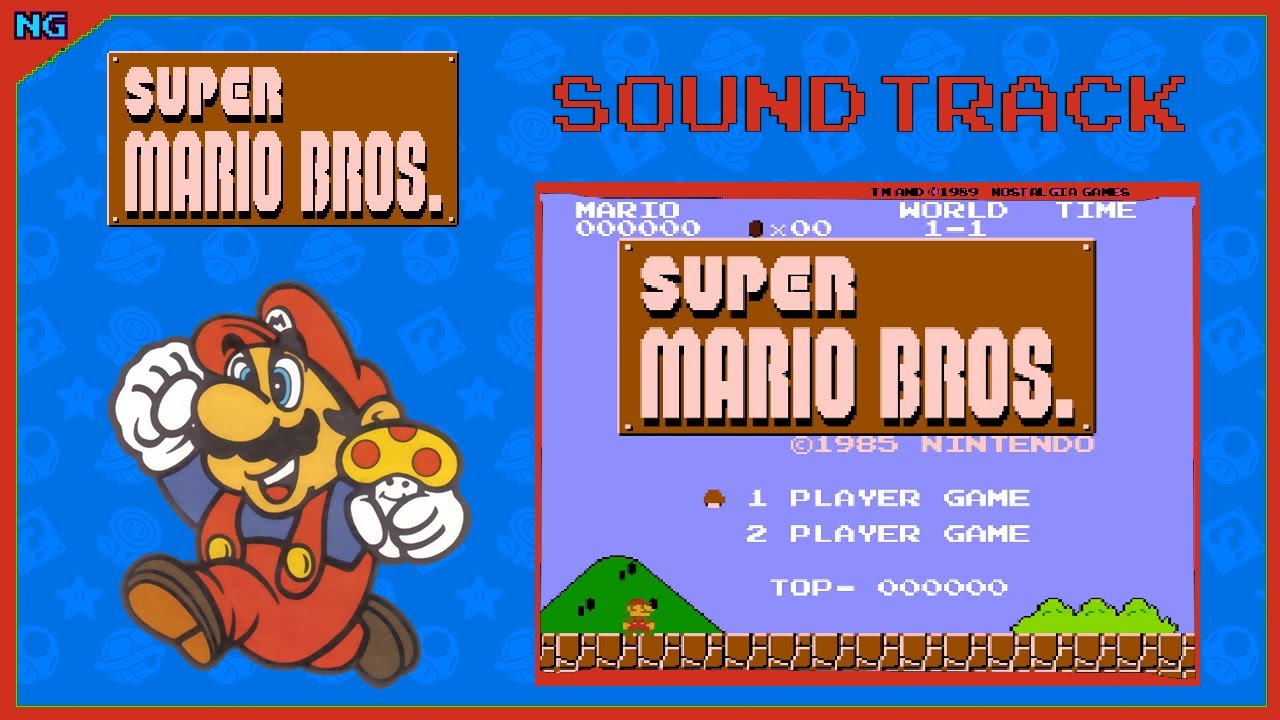 Super Mario Bros. SOUNDTRACK (1985) [NES]