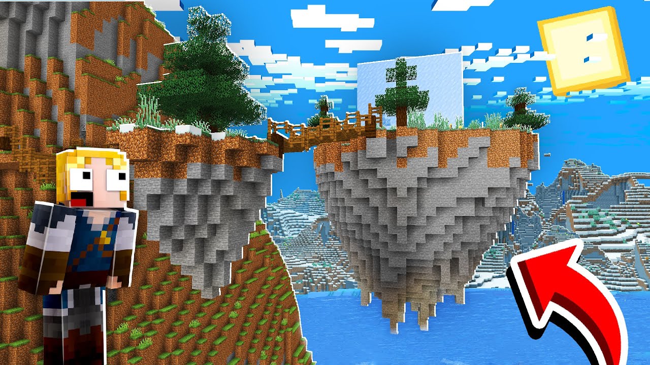 CONSTRUÍ uma ILHA VOADORA (GIGANTE) - Forever Mapa 3 #75 - YouTube