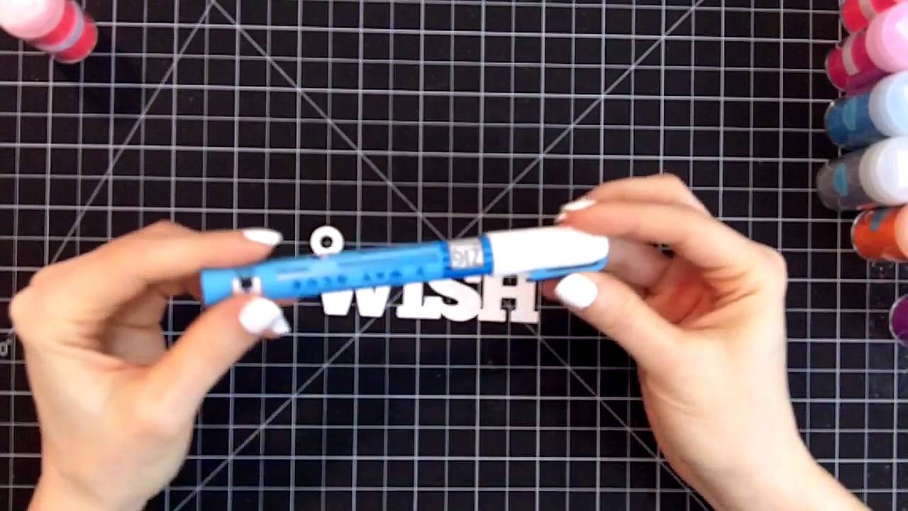 Holiday Paper Craft : Neon Glitter Gift Tags - YouTube