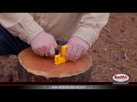 How To Use the Smith's Deluxe Knife & Hook Sharpener - YouTube