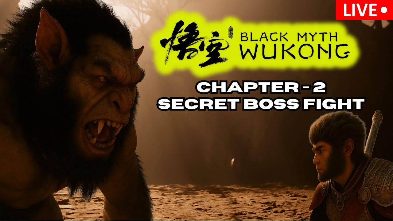 Black Myth Wukong Digital Deluxe Gameplay | CHAPTER 2 SECRET BOSS - YouTube
