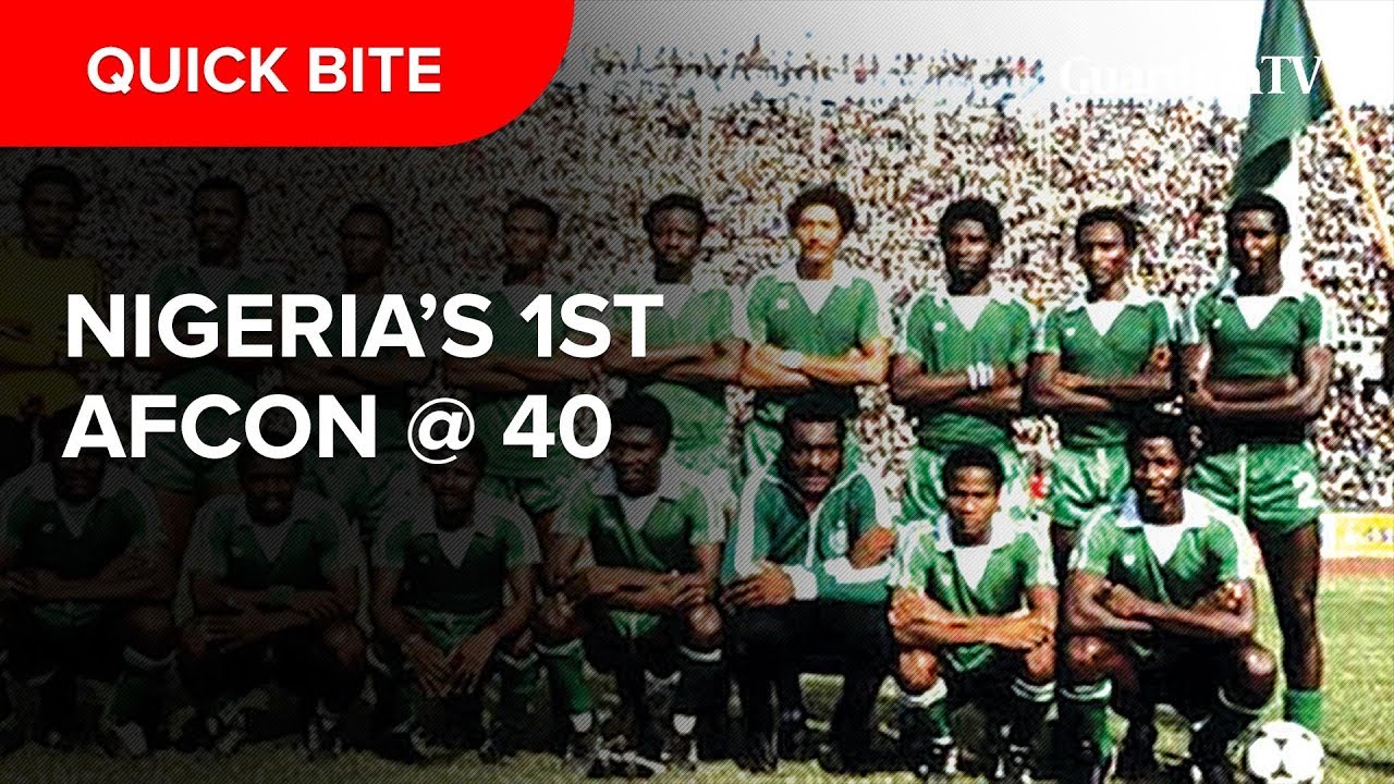 Nigeria's first AFCON win at 40 - YouTube