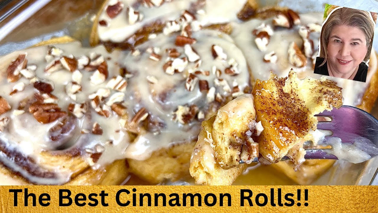 Tik Tok Cinnamon Roll Hack!! | Cinnabon Copycat Recipe /Pumpkin Cinnamon Roll Recipe - YouTube