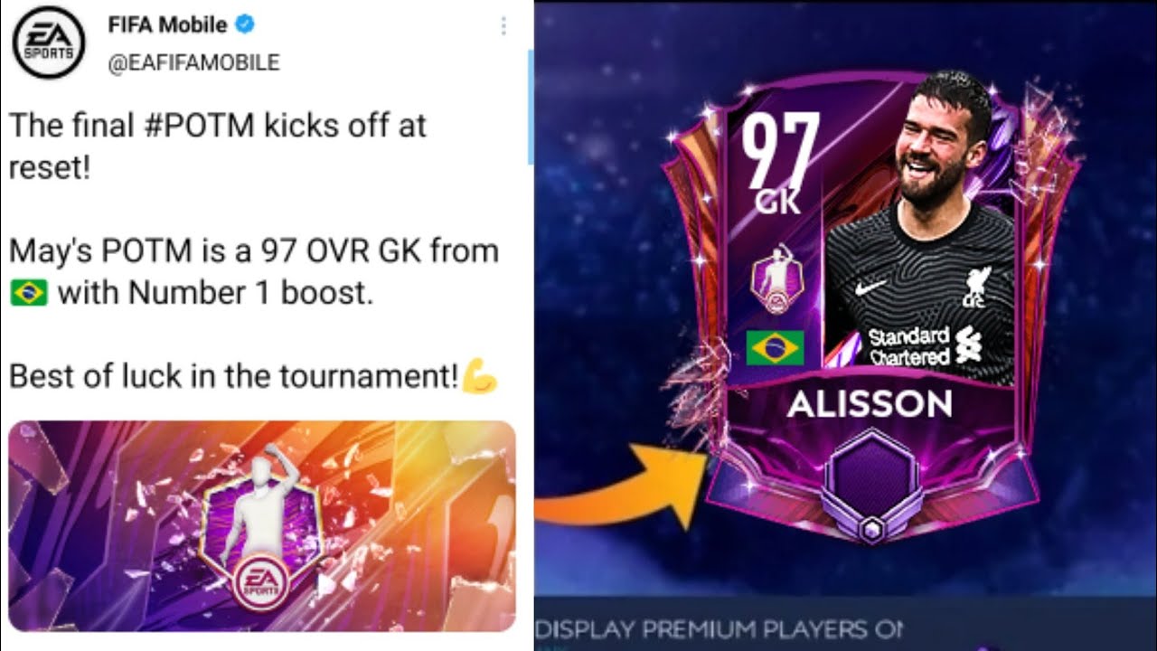 POTM IS OFFICIALLY HERE | OPEN PACKS | FIFA MOBILE 21 - YouTube