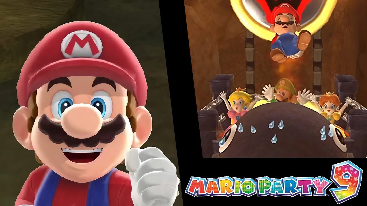 Mario Party 9 Magma Mine Mario Gameplay - YouTube