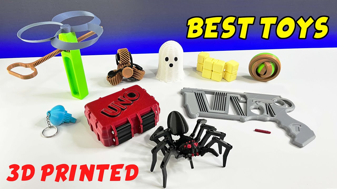 Best 3D Printed Toys - YouTube