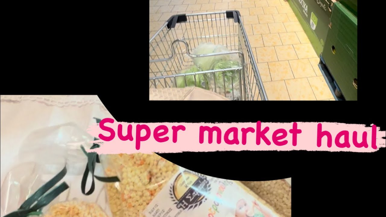 #supermarkethaul 🥑🍽️ - YouTube