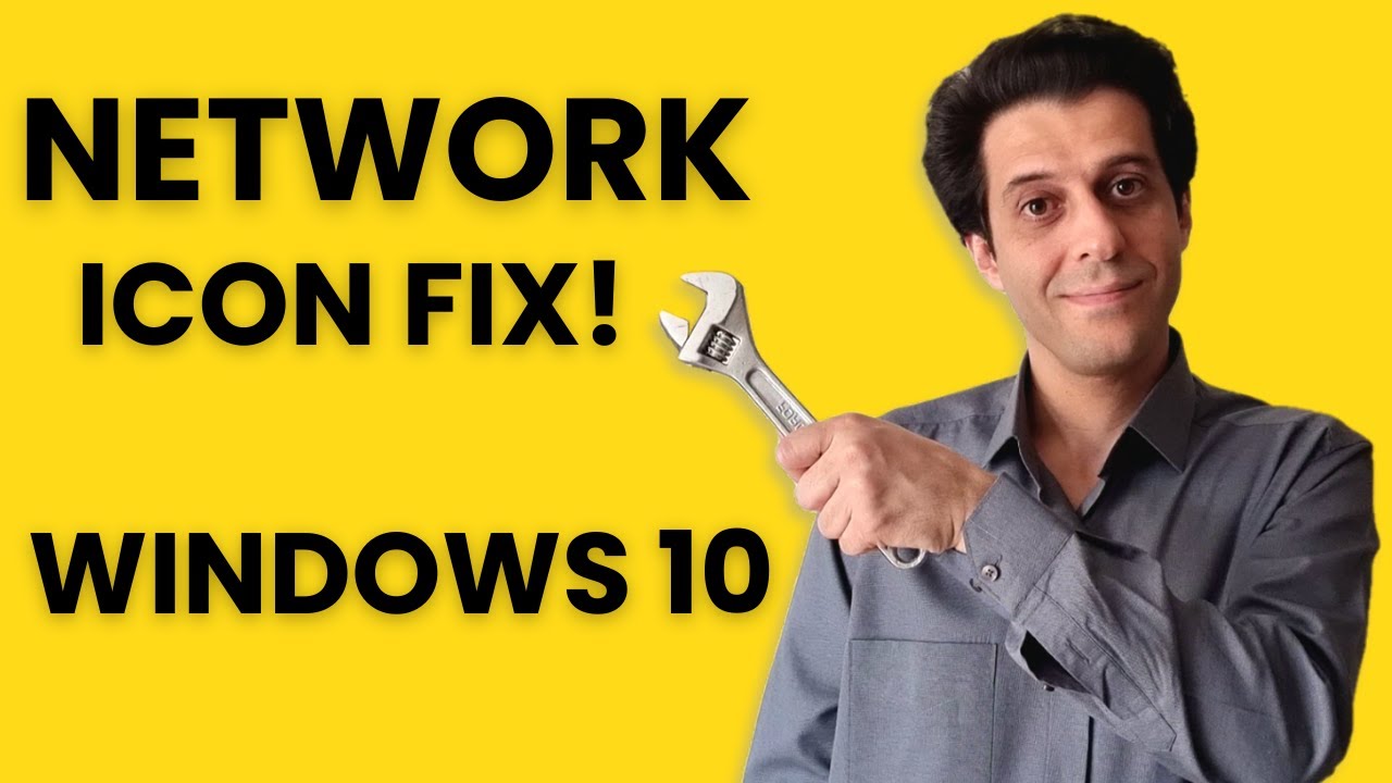 Windows 10: Fix Network Icon Missing (and Some Internet Issues) - YouTube