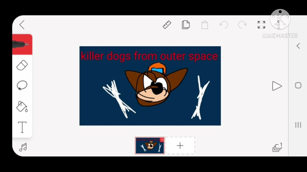 New killer dogs from outer space poster for my pal David vlado only ...