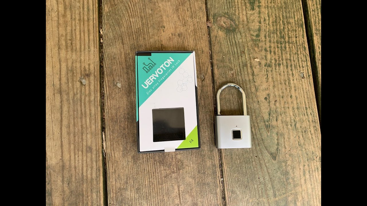 Unboxing And Reviewing The Uervoton Fingerprint Padlock! - YouTube