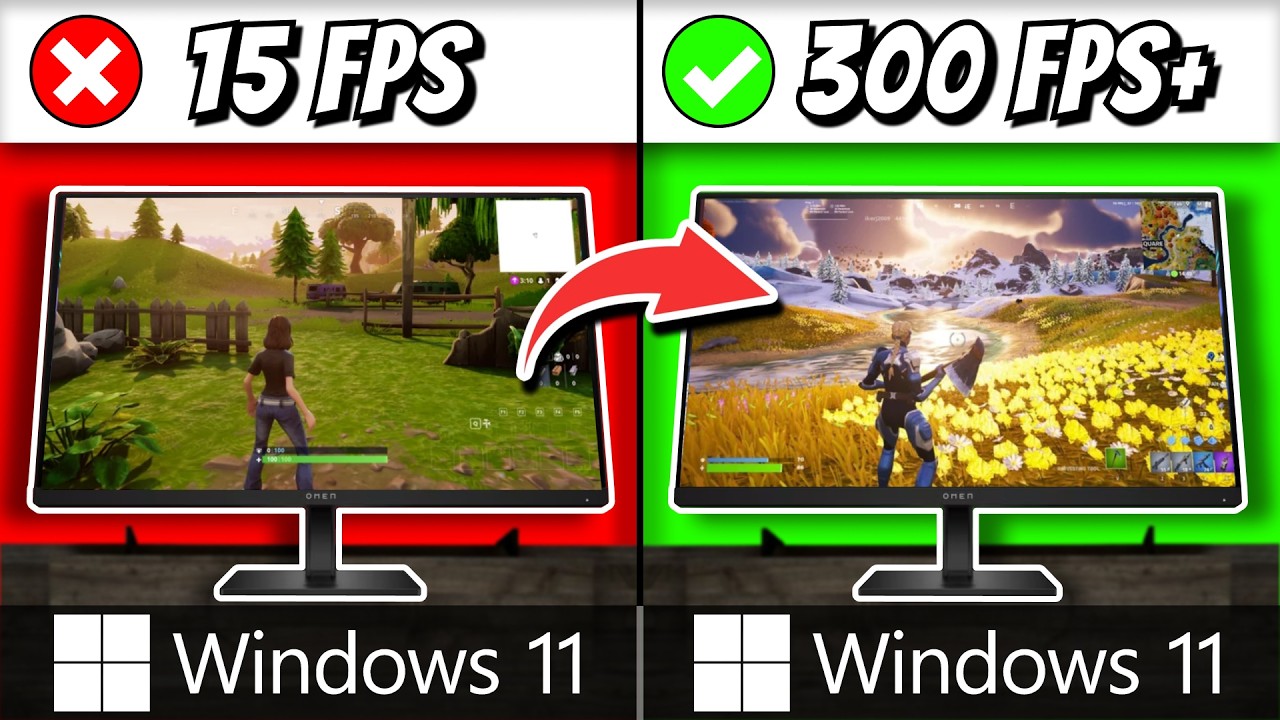 🚀 Ultimate Windows 11 Gaming Performance Optimization Guide 🎮 - YouTube