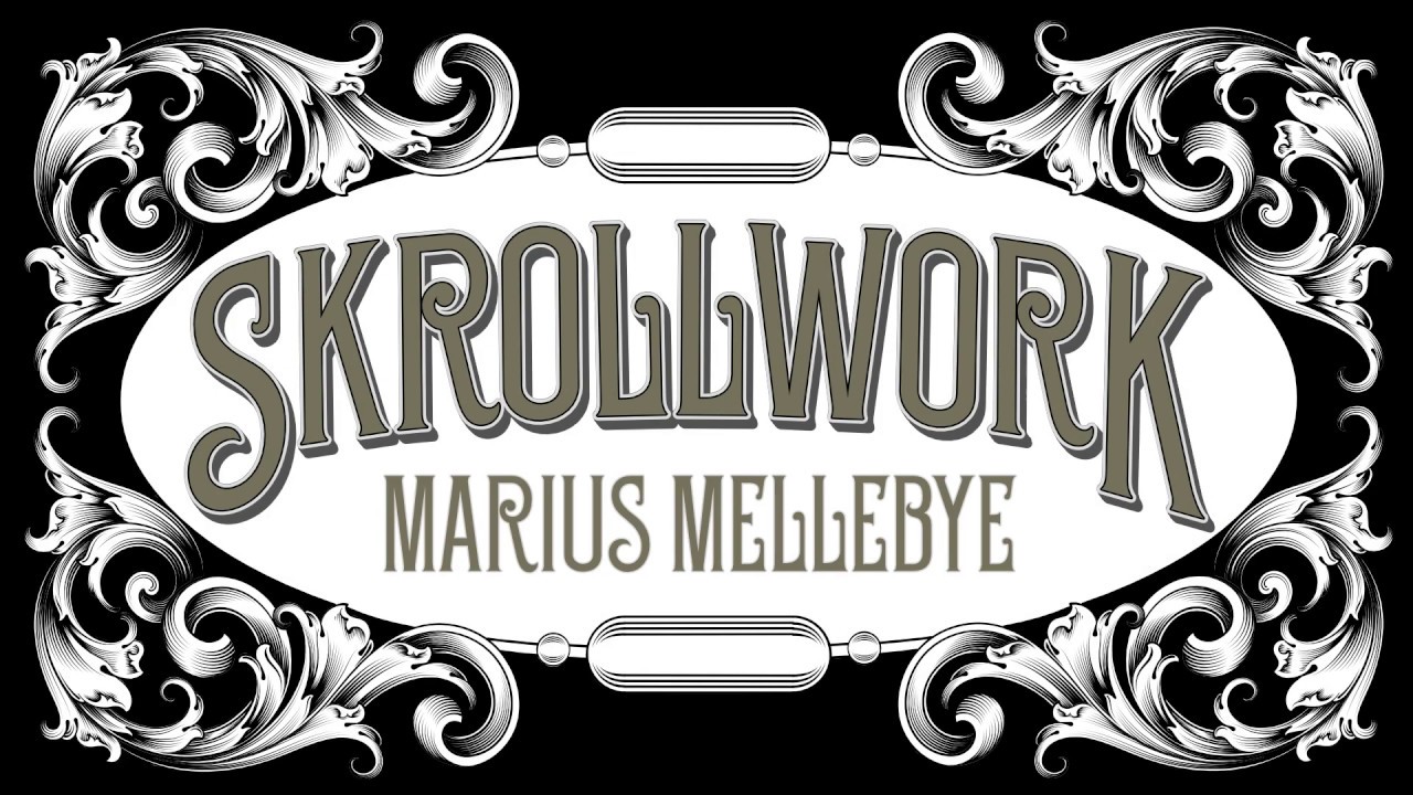 Procreate Scrollwork with Apple Pencil - YouTube