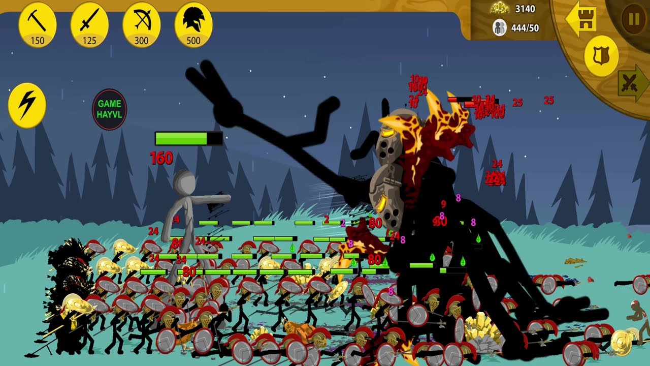New Stick War Legacy Map, Mod Menu and New Zombie Winter Mission - YouTube