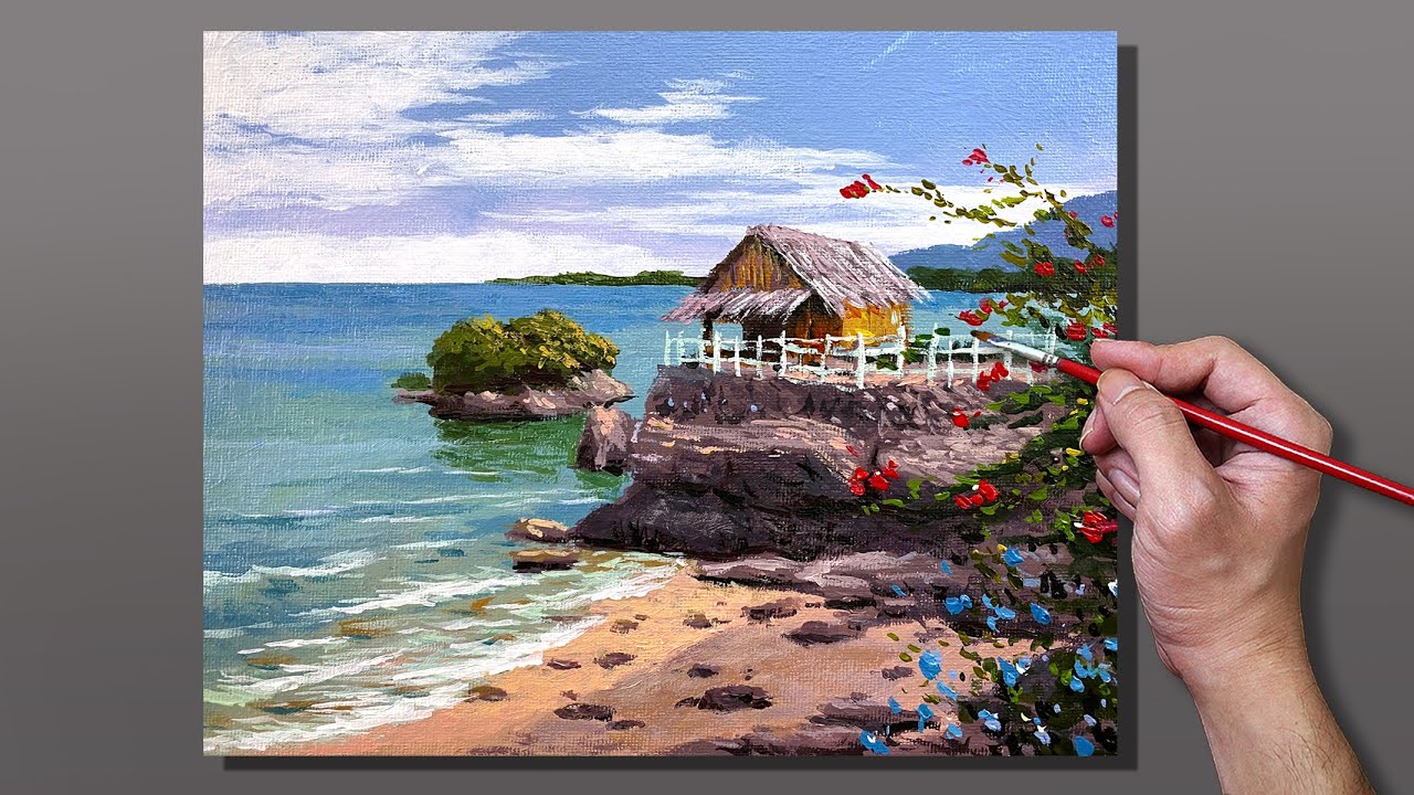 Paintings Of Seashore