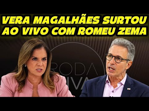 🤯VERA MAGALHÃES ENTRA EM DESESPERO COM RESPOSTAS DE ZEMA AO VIVO